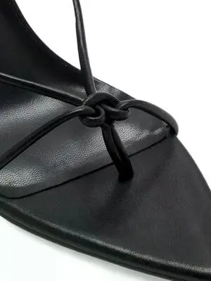 Femme La Akira Knotted Leather Sandals