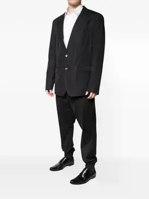 Dolce & Gabbana Single-breasted Cotton Suit - Black