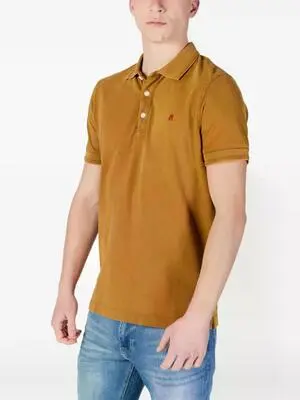 REPLAY Logo-embroidered Polo Shirt