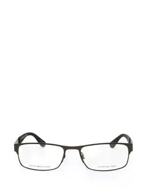 Tommy Hilfiger Rectangle-frame Glasses - Black
