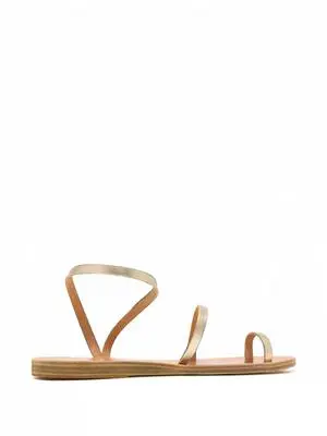 ANCIENT GREEK SANDALS Apli Eleftheria Metallic Sandals