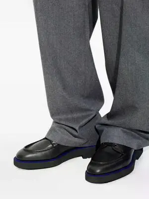 LANVIN Derby Shoes In Soft Leather