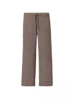 UGG Couria Ribbed-knit Trousers - Brown