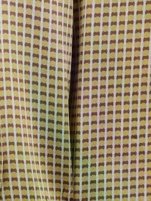 Kiton Geometric-print Pussy-bow Shirt - Yellow