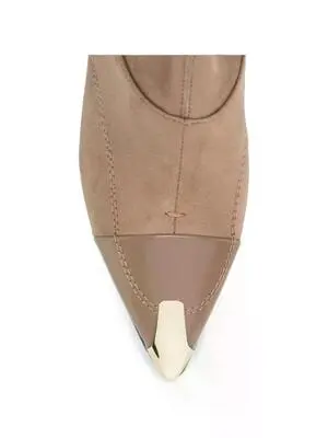 Liu Jo Metal-tip Pointed-toe Ankle Boots