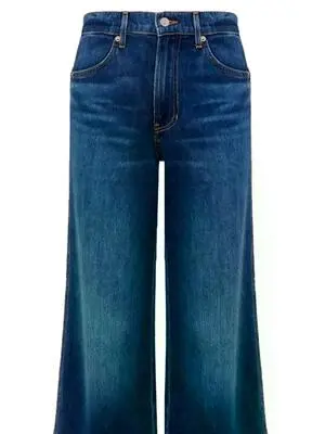 Veronica Beard Kasey Wide-leg Jeans - Blue