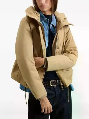 Woolrich Faux-fur Trim Hooded Jacket