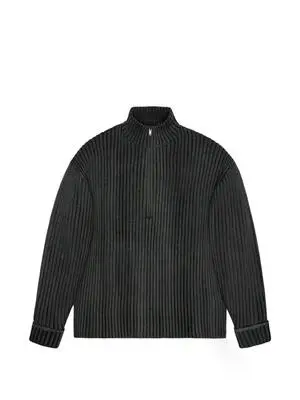 Rains Sapa Ribbed Half-zip Sweater