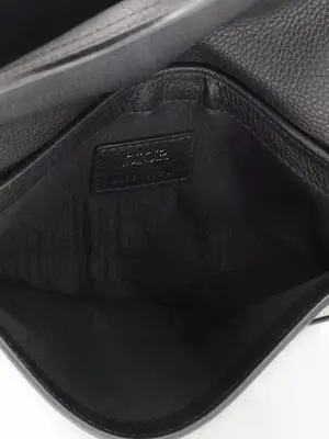 Dior Saddle Messenger Pouch Leather Crossbody Bag