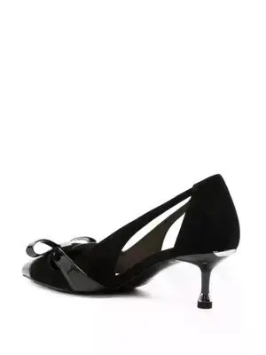 Liu Jo Deva Bow-detail Slingback Pumps