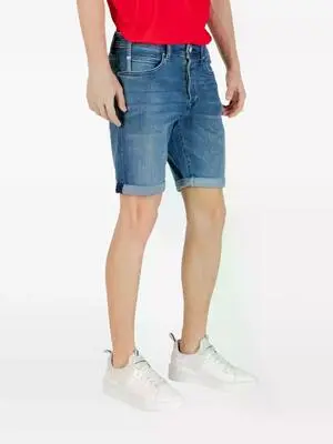 REPLAY Rolled-hem Denim Shorts