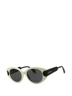 MAX&CO. Geometric-frame Sunglasses - Neutrals