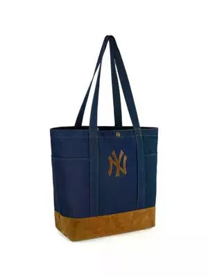 New Era Yankees Mlb Suede Denim Tote Bag