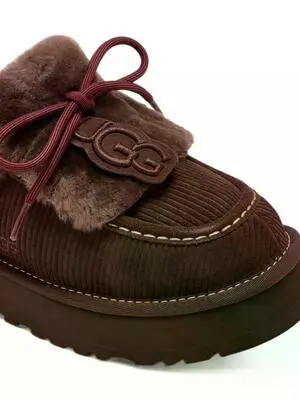 UGG Disquette Heritage Platform Mules - Brown
