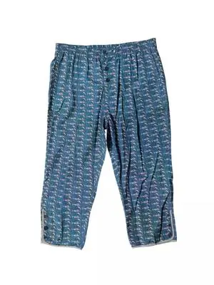 Dolce & Gabbana Swordfish-print Pyjama Bottoms - Blue