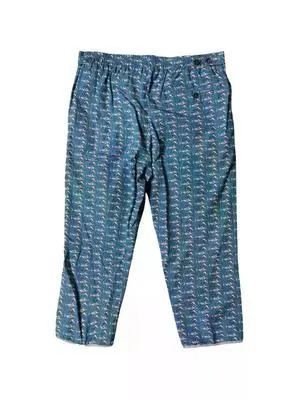 Dolce & Gabbana Swordfish-print Pyjama Bottoms