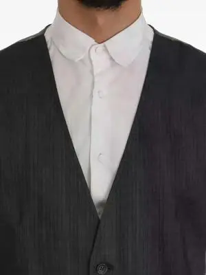 Dolce & Gabbana Pinstripe-pattern Waistcoat - Grey
