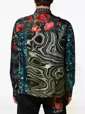 Dolce & Gabbana Patchwork Long-sleeve Shirt