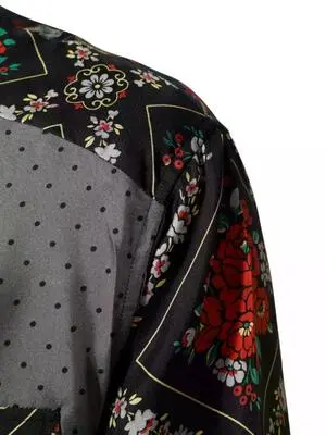 Dolce & Gabbana Patchwork Long-sleeve Shirt