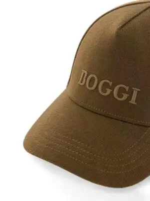 Boggi Milano Peaked Cap In Knitted Fabric