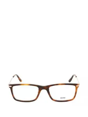 BMW EYEWEAR Rectangle-frame Glasses - Brown