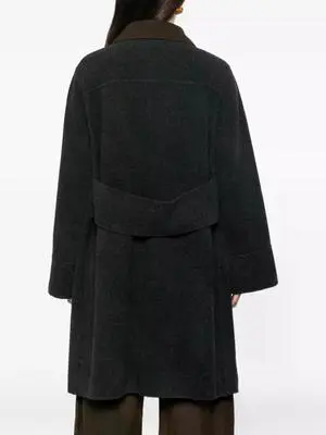 Max Mara Double-breasted Notched-lapels Coat