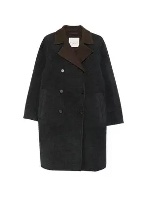Max Mara Double-breasted Notched-lapels Coat