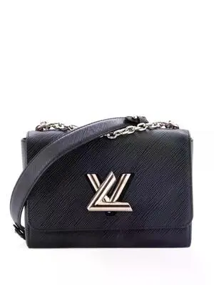 LOUIS VUITTON Twist Handbag Epi Leather Mm Crossbody Bag - Black