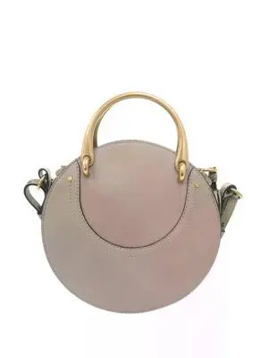 Chloé 2010-2026 Small Tricolor Calfskin And Suede Pixie Satchel