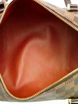 LOUIS VUITTON 2003 Damier Ebene Papillon 30 Handbag