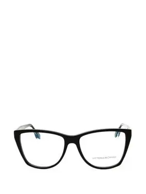 Victoria Beckham Rectangle-frame Glasses - Black