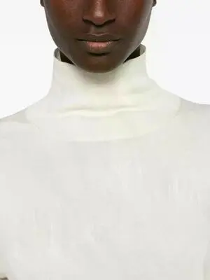 Max Mara Kiku Roll-neck Sweater - Neutrals