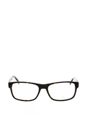 Tommy Hilfiger Rectangle-frame Glasses - Brown