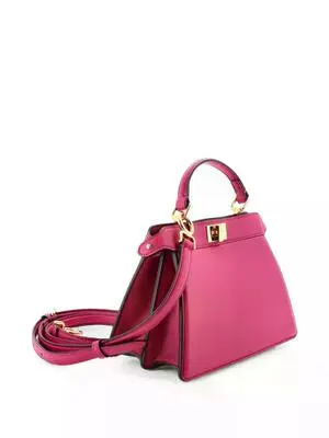 Fendi Peekaboo Iseeu Bag Leather Petite Crossbody Bag