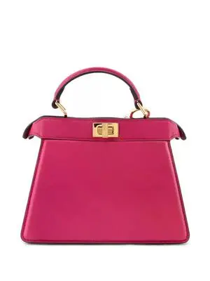 Fendi Peekaboo Iseeu Bag Leather Petite Crossbody Bag - Pink