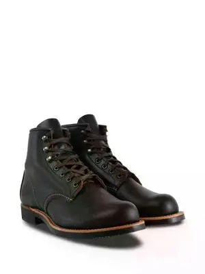 Red Wing Blacksmith Leather Hiking Boots - Black