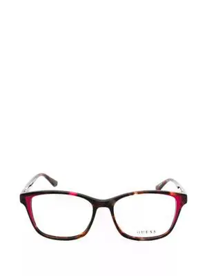 Guess Rectangle-frame Glasses - Brown