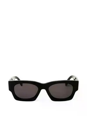 Palm Angels Bodie Rectangle-frame Sunglasses - Black