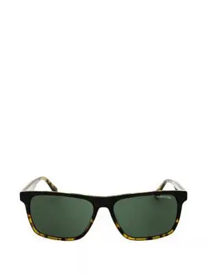 KENNETH COLE Rectangle-frame Sunglasses - Black