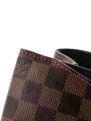 LOUIS VUITTON Riverside Handbag Damier With Leather Tote Bag