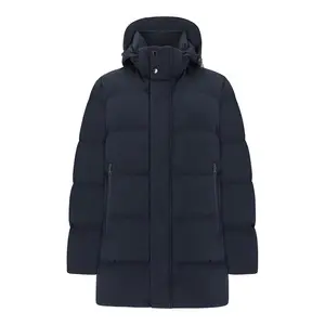 Paul & Shark Typhoon® Platinum Long Down Jacket - Blue