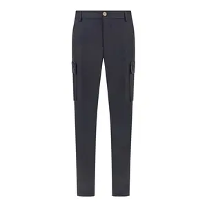 Paul & Shark Lucca Wool Trousers - Blue