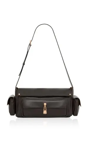 Gabriela Hearst Jebb Leather Shoulder Bag - Brown