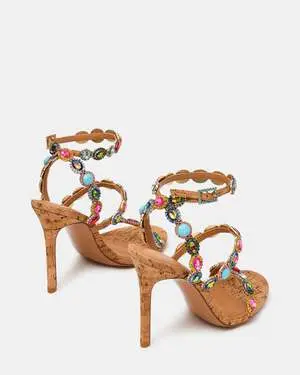 Steve Madden Tamala Cork Strappy Heels