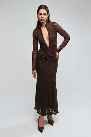Bardot Verinka Lace Maxi Dress