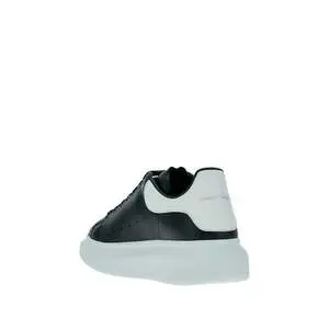 Alexander McQueen Leather Oversize Sneakers - Black