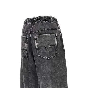DIESEL® Denim Effect Relaxed Fit Weatpant - Grey