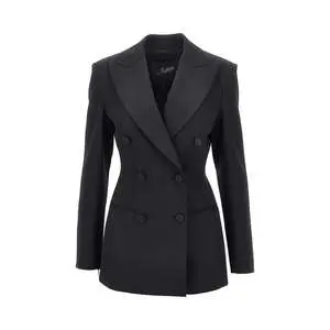 Seafarer Vanity' Double-breasted Jacket - Black