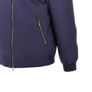 Brunello Cucinelli Stretch Nylon Down Jacket An - Blue