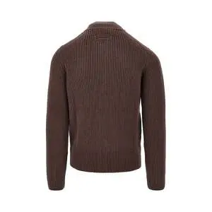 DRUMOHR Merino Wool Full-zip Cardigan